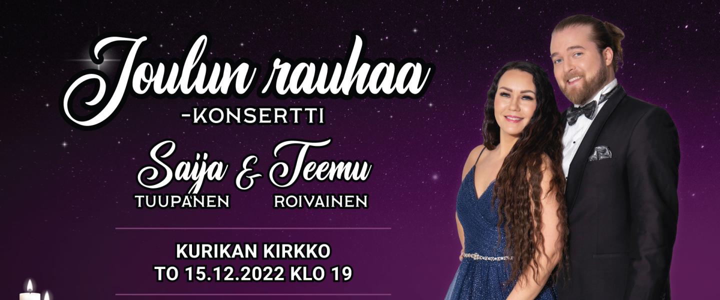 Joulun rauhaa -konsertti | Eläkeliitto Joulun rauhaa -konsertti | Eläkeliitto